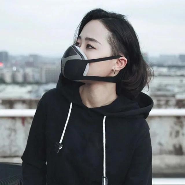 Electric Mask Electronic Masks Battery Operated Respirator Air Supply ...