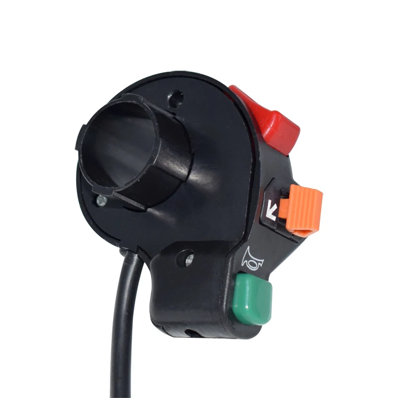 Universal Motorcycle Motorbike 22mm 7/8" Switch On Off Horn Headlight ...