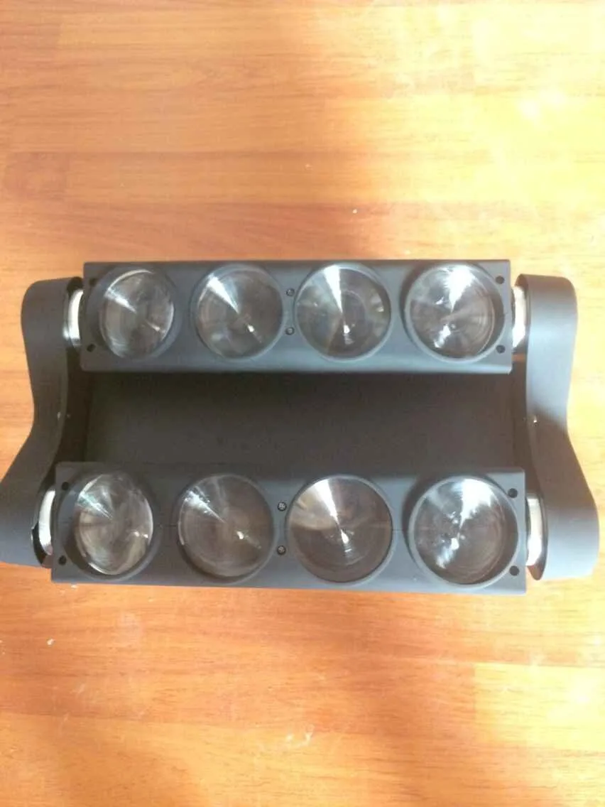 Dmx Stage Light 8*10w Full Color Led Moving Head Beam Spider Light ...