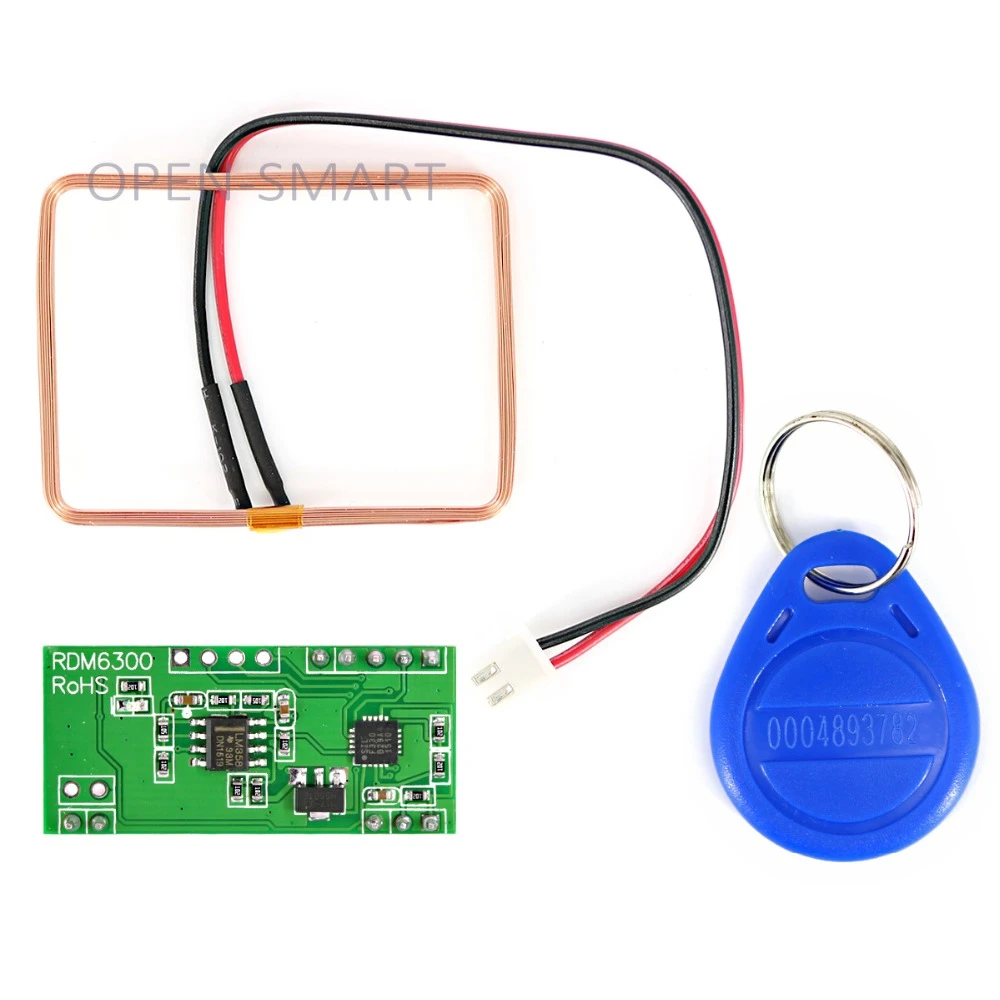 125khz Serial Uart Rfid Card Reader Rfid Module Serial Uart Rdm6300 ...