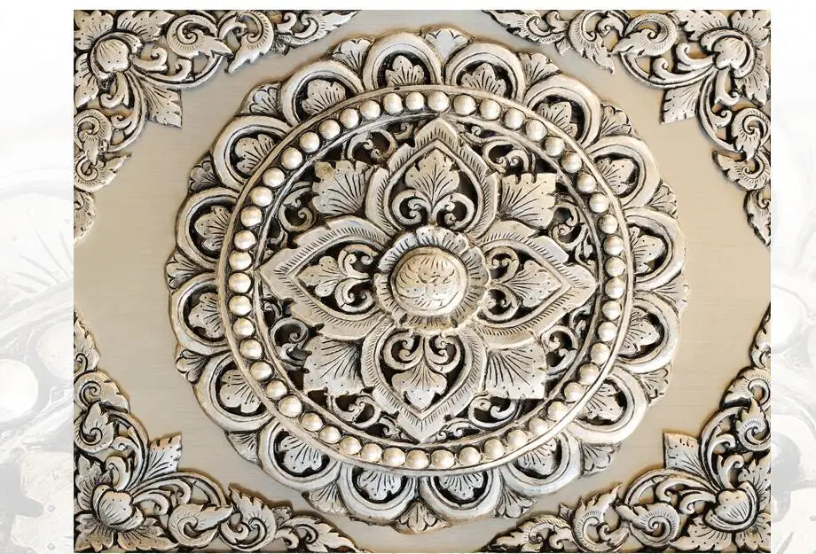 Papel-tapiz-3D-moderno-para-sala-de-estar-Mural-de-techo-con-relieve-en ...