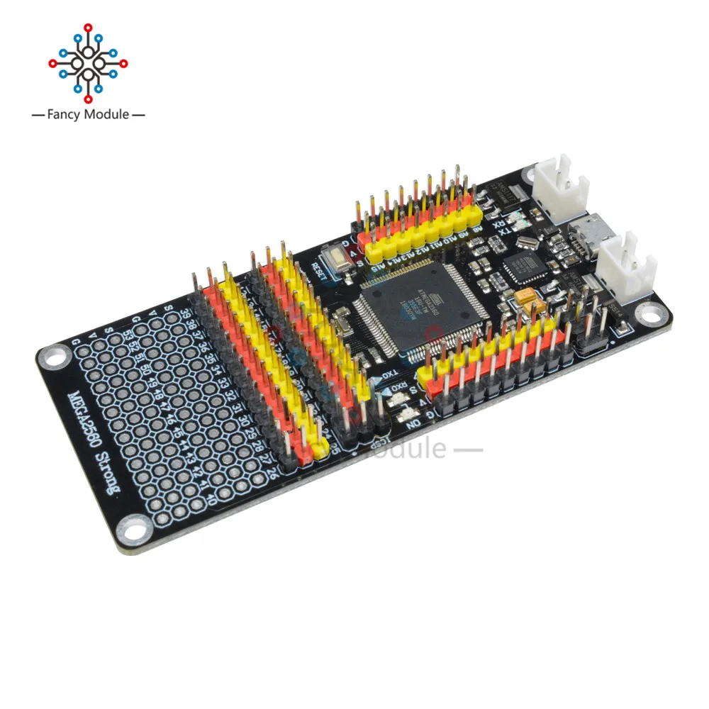 Placa microcontroladora mega 2560 mega2560 r3 atmega2560, micro usb ...
