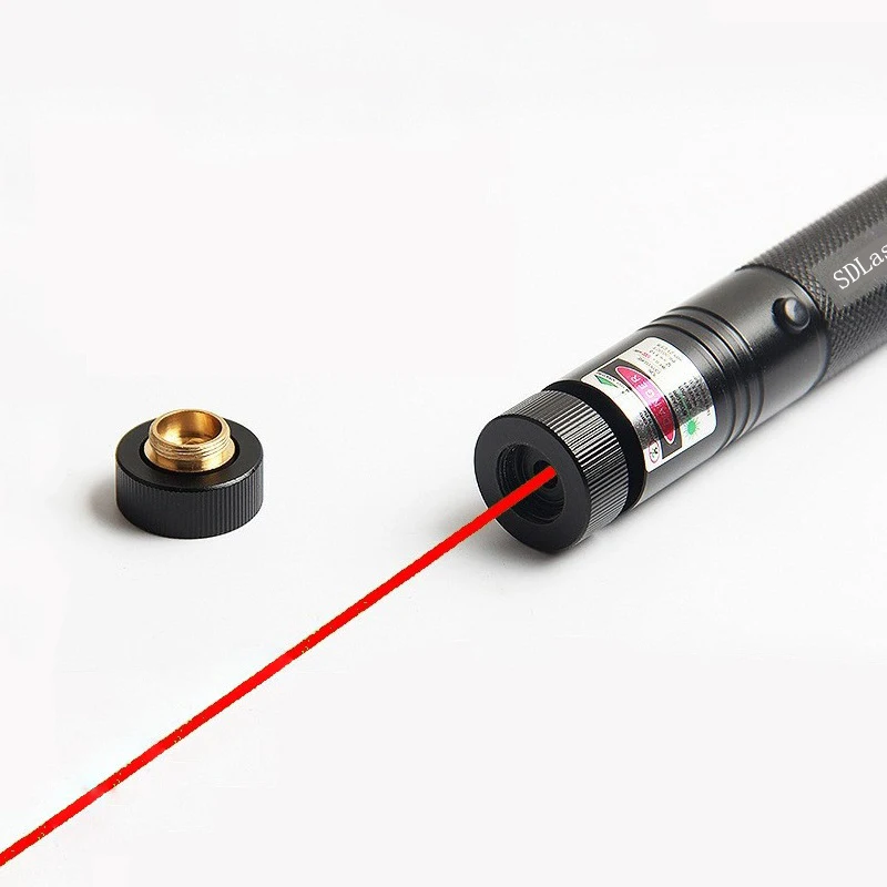 คุณภาพสูง 303 Red Dot SDLaser เลเซอร์ตัวชี้ 1000 เมตรล่าสัตว์ปากกาเลเซอร์ Bore Sighter ไม่มี ...