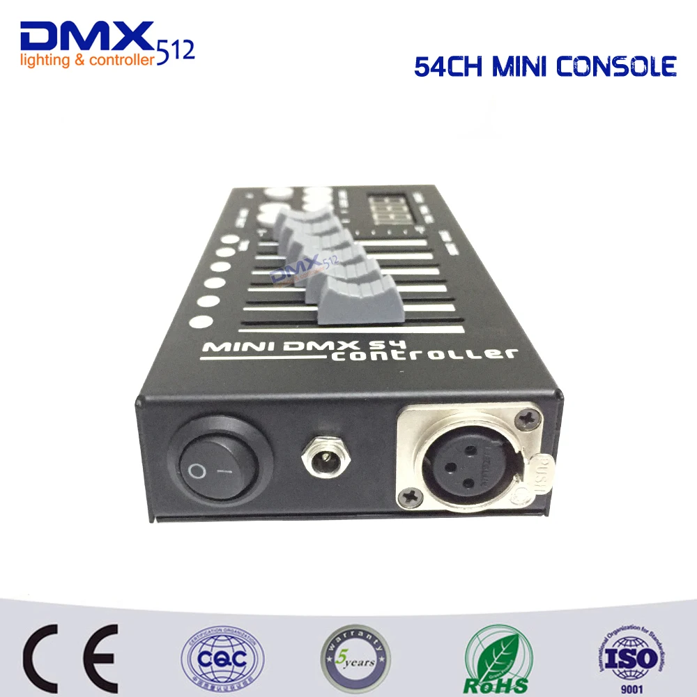 COLORNIE MINI DMX 콘솔 54 채널 무대 조명 컨트롤러