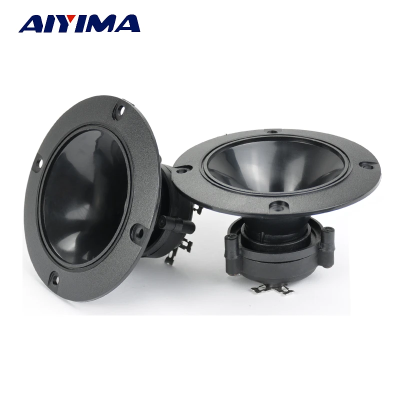 Aiyima 2pcs Audio Tweeters 98mm Piezoelectric Tweeter Audio Speaker ...