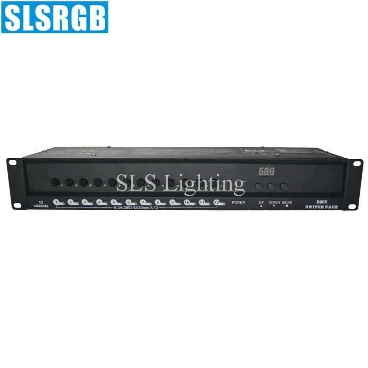 SLS 1306 12ch dmx power switch pack 12 channel dmx dimmer pack ...