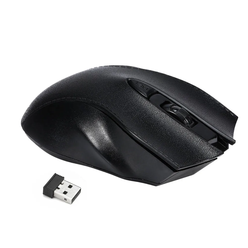 1600 DPI 4D Buttons LED Wireless Gaming Mouse Office Mice For PC Laptop ...