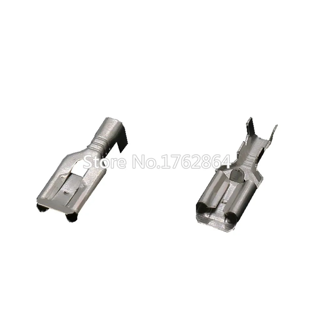 100 PCS 4.8 series self locking with lock buckle switch plug spring 187 ...