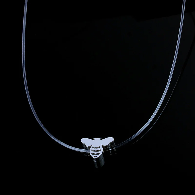 stainless steel invisible chain necklace jewelry necklaces for women ...