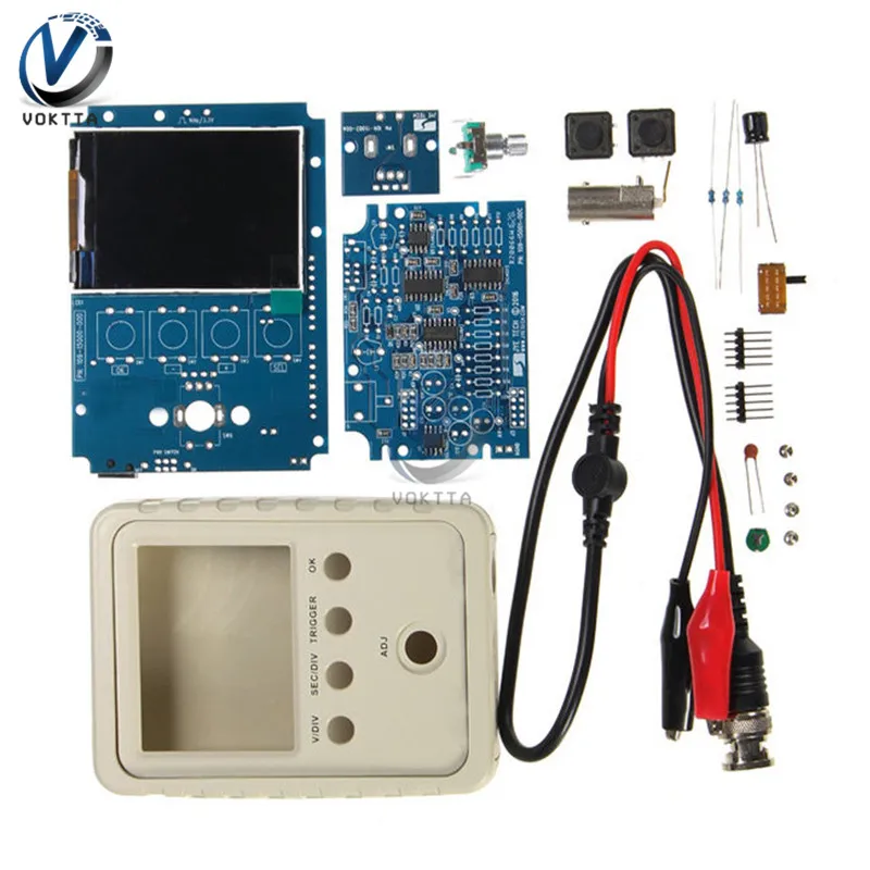 Fully Assembled / Diy Kit Original 15001k Diy Digital Oscilloscope Kit ...