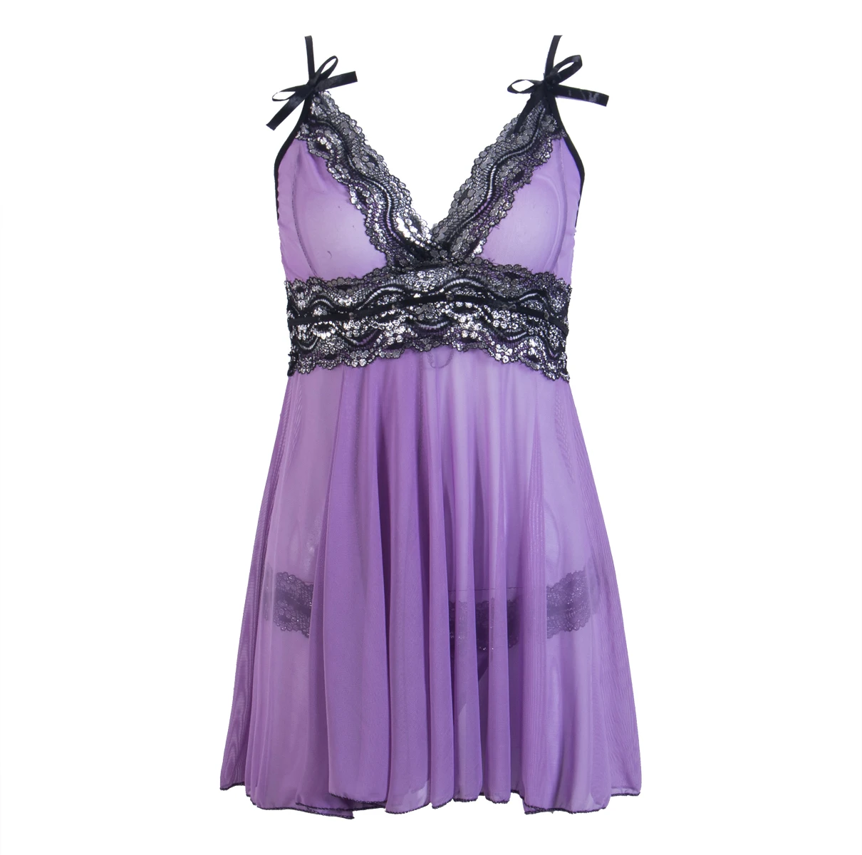 Women G string Underwear Lingerie Nightgown Sleepwears Babydoll Dress ...