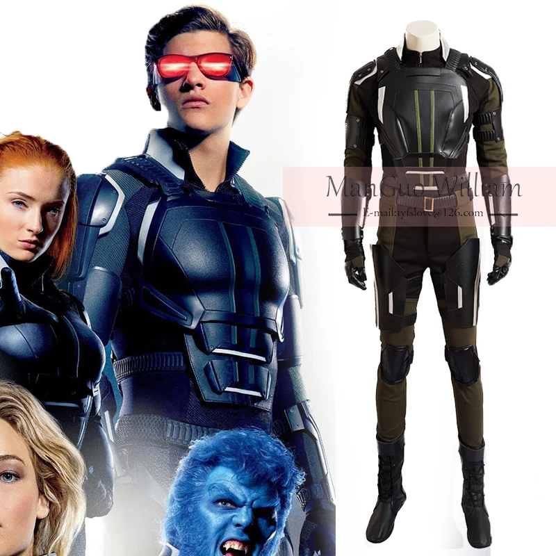 X Men: Apocalypse cyclops cosplay costumes Halloween Cosplay Costume ...