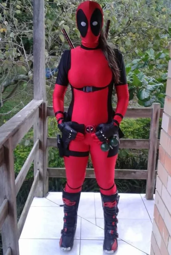 Lady Deadpool Costume Lady Deadpool Costume Girls Superhero Costume