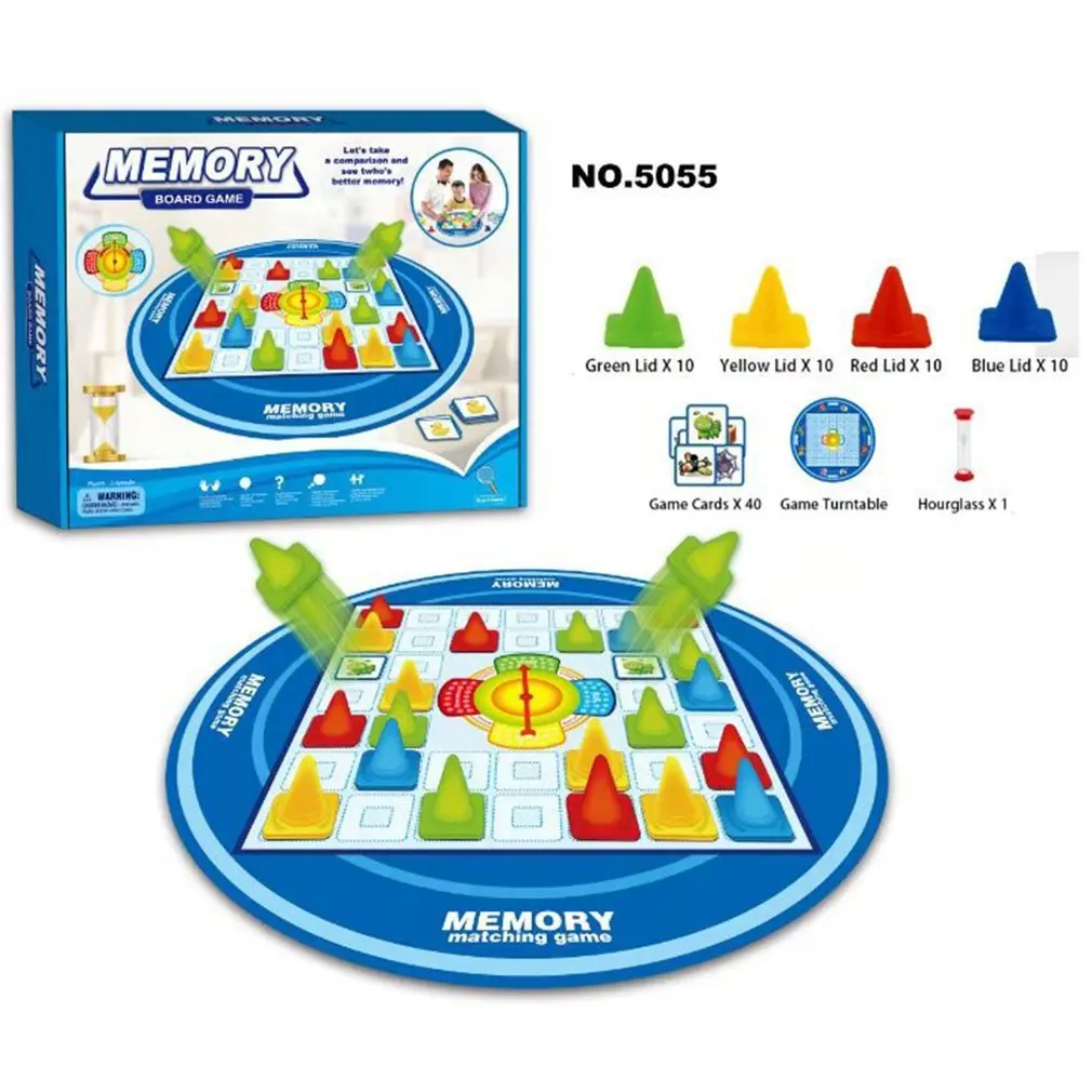 Board Game Children Memory Training Matching Pair Game Early Education ...