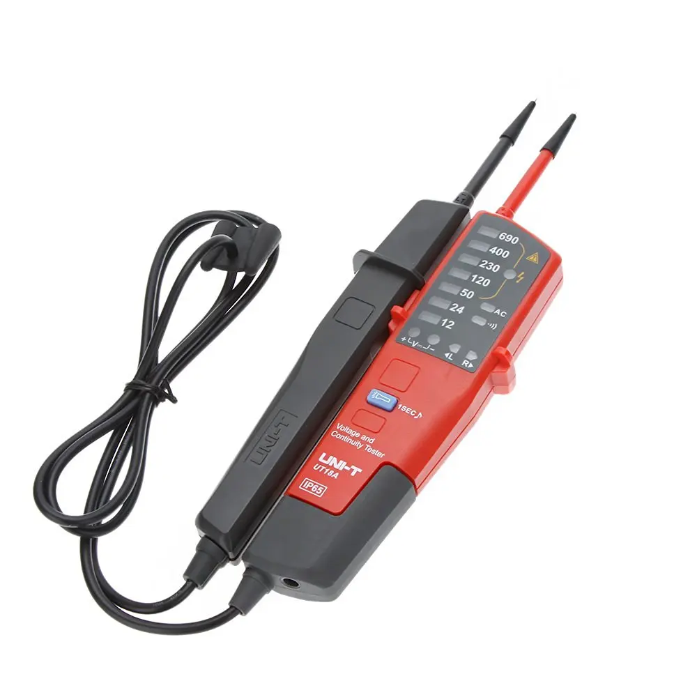 Portable Voltage And Continuity Testers UNI T UT18A Auto Range ...