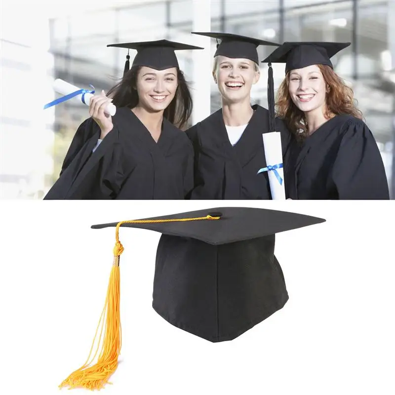 Adjustable Adults Student Mortar Board Graduation Ceremony Commencement ...