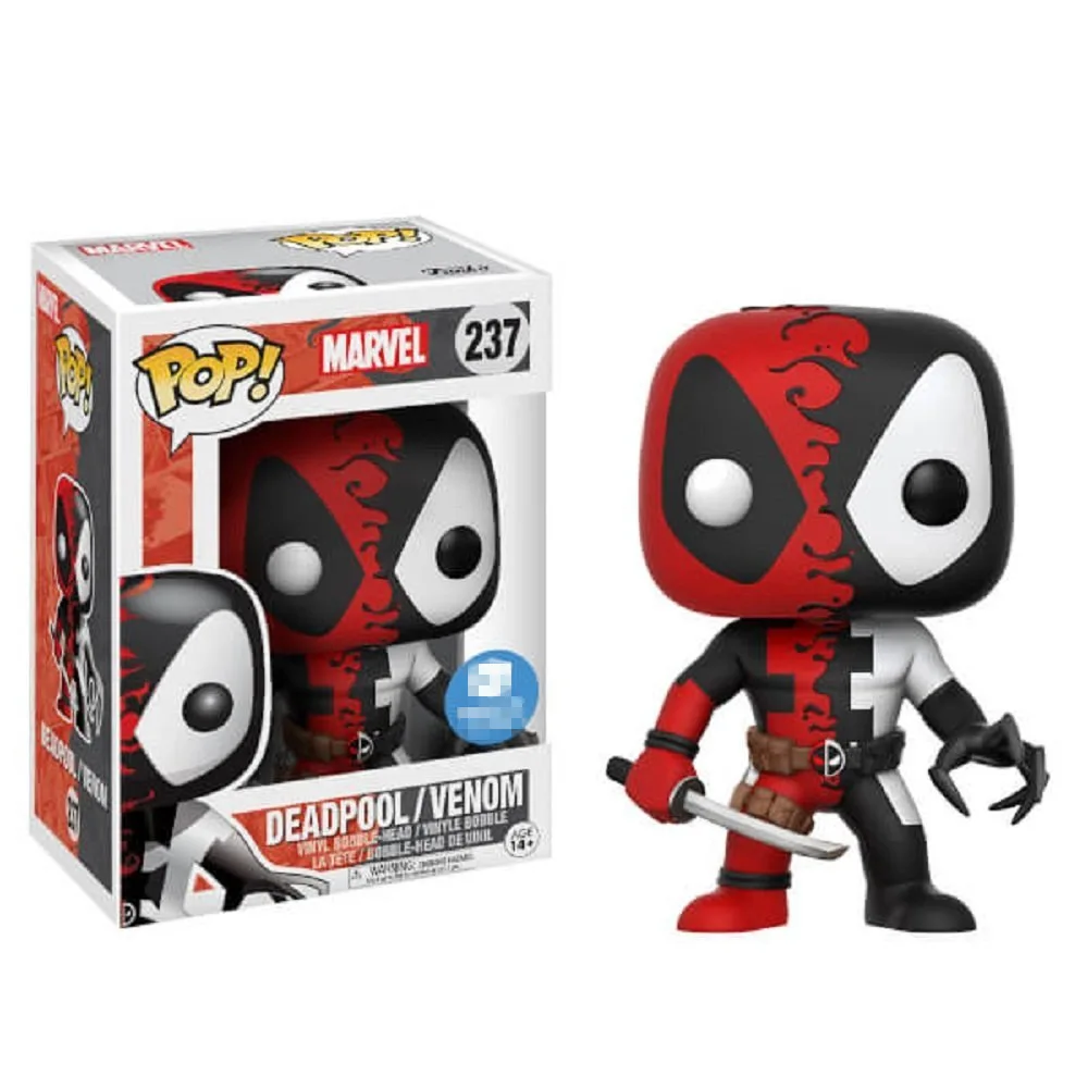 Exclusive FUNKO POP Official Marvel: Deadpool Venom #237 Vinyl Action ...