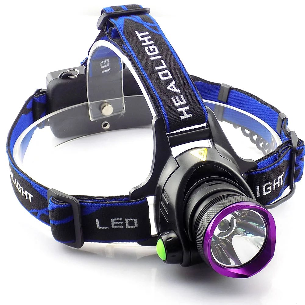 1600lumens Head Light lampe frontale LED Headlamp Q5 Headlight 3 Modes ...