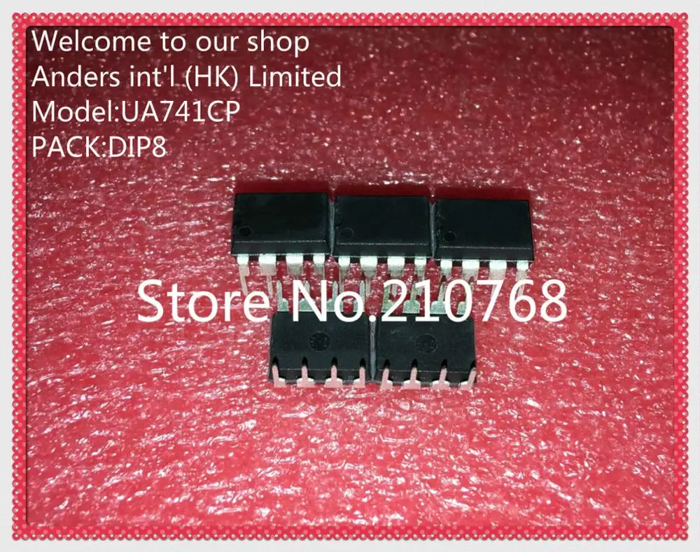 50pcs Lot Ua741cp Ua741c Ua741 Dip8 Integrated Circuits Aliexpress