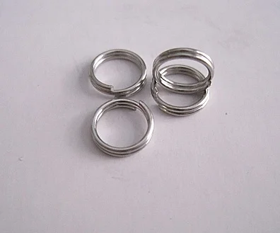 Stainless-Steel-Double-Ring-Connectors-Jewelry-Findings-Split-Ring ...