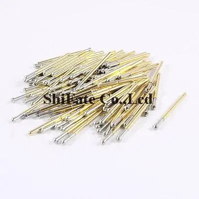 100 Ps 90 Degree Convex Tip Spring Test Probes Pins 33mm Length P125 E ...