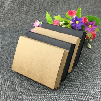 50PCS Retail Crafts Drawer Box Brown Kraft Drawer Boxes Paper Gift box ...