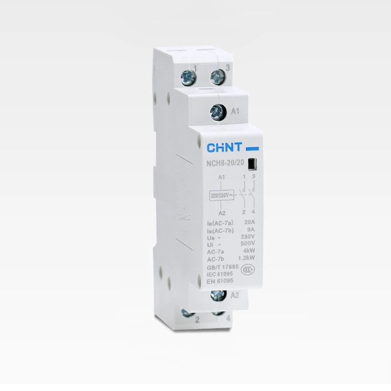 Chint ~ac230v Home Ac Contactor Nch8 16a 20a 25a 2no / 1nc1no Contactor ...