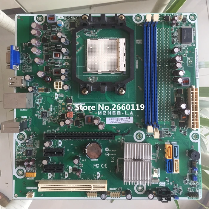 High quality desktop motherboard for M2N68 LA 612502 001 570876 001 ...