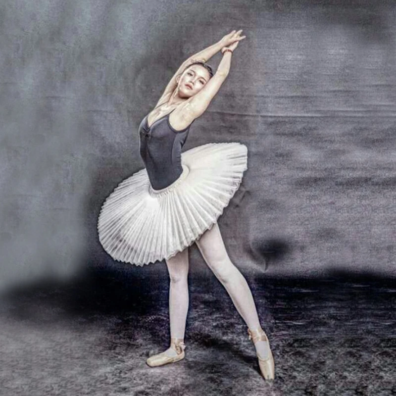 professional Ballet Tutus adult Black Stiff pancake half Ballet Tutu ...