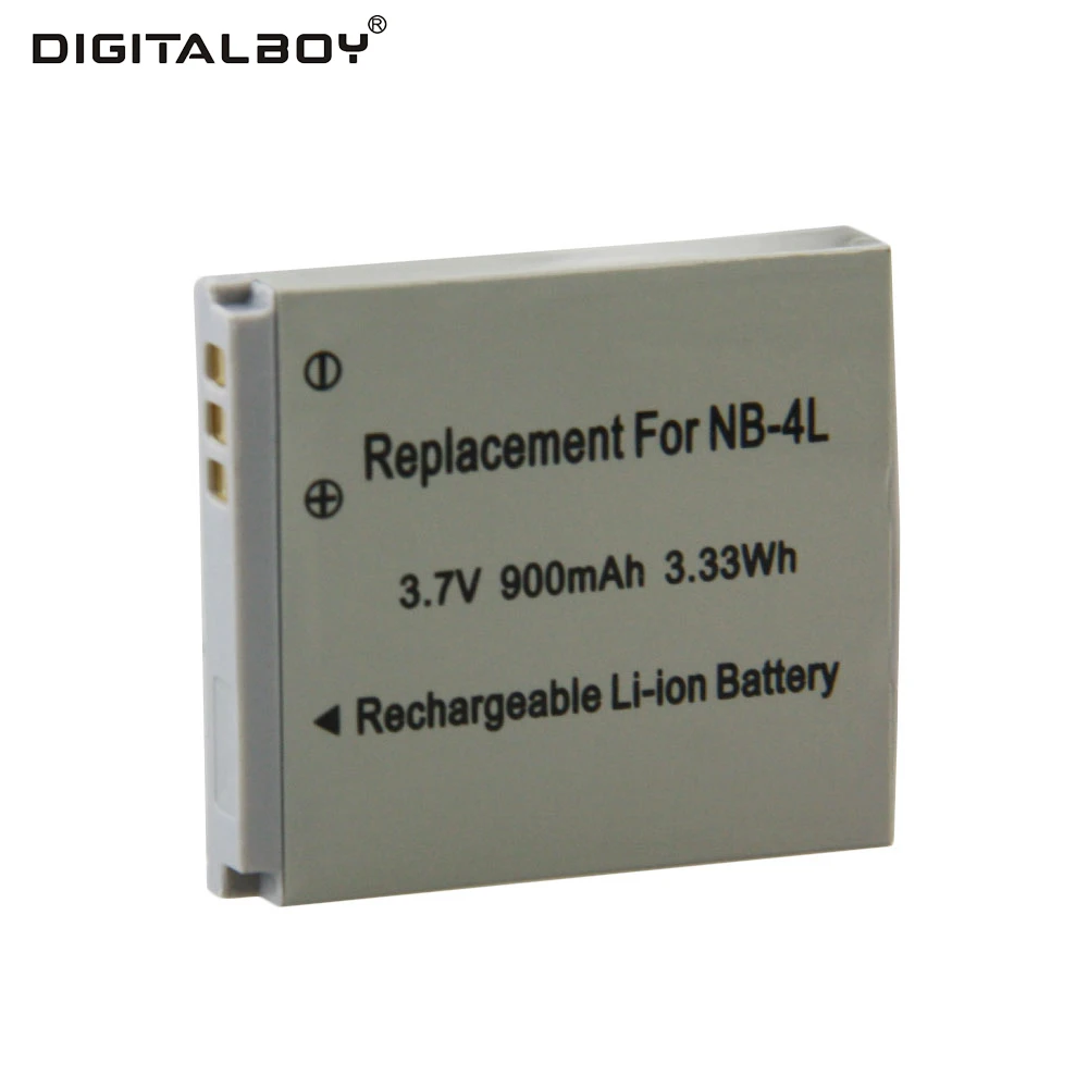 High Quality 1PCS Battery NB 4L NB 4L NB 4lL Rechargeable Camera ...