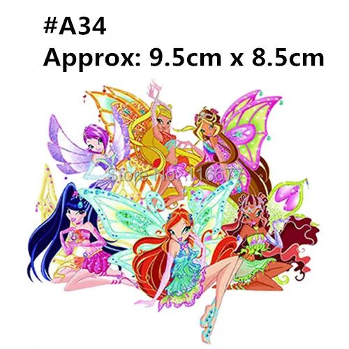 Laptop Designer Winx Club Stickers Bloom Stella Tecna Musa Aisha Flora ...