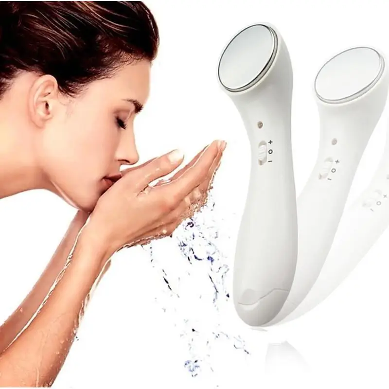 Ultrasonic Facial Cleaner Massager Peeling Face Skin Care Scrubber ...