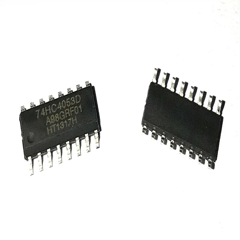 10pcs/Lot 3 Circuit IC Switch 2:1 120 Ohm 16 SO 74HC4053D-in Integrated ...