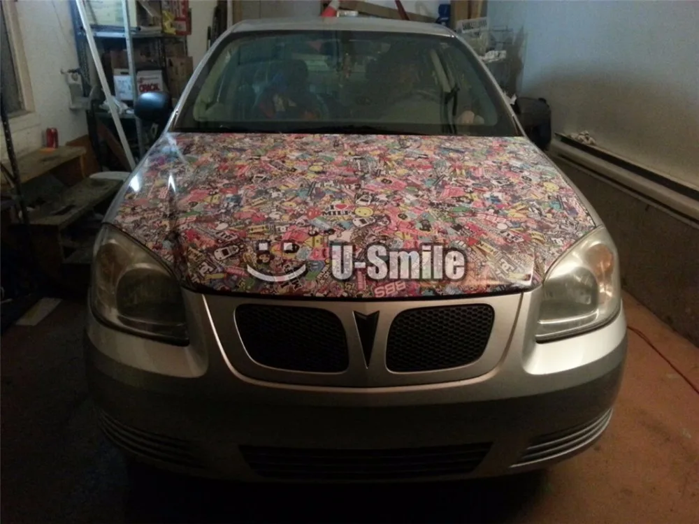Sticker Bomb Wrap Car Sticker Bombing Car Vinyl Roll Air Bubble Free ...