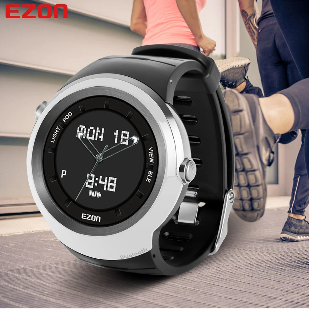 Top Brand Movement Watch Ezon S3a02 Analog Digital Bluetooth Smart ...