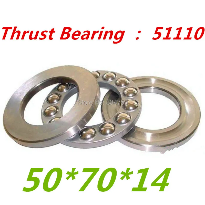 10pcs-lot-Axial-Ball-Thrust-Bearing-51110-50-70-14-mm-Plane-thrust-ball ...