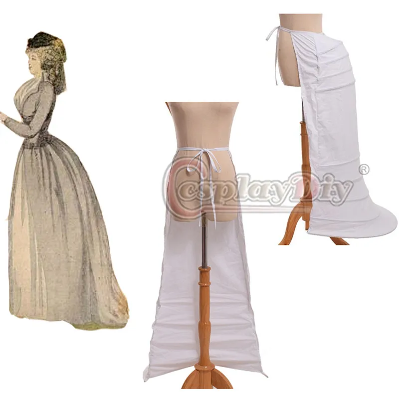 Cosplaydiy Crinoline Victorian Pannier Bustle Back Cage Hoop Petticoat ...