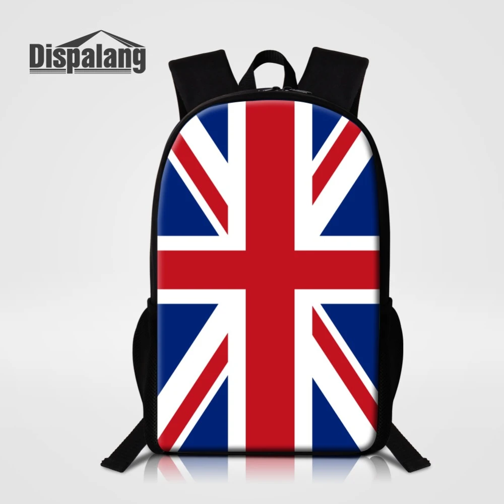 Dispalang School Bags National Flag Printing School Backpack For Girls ...