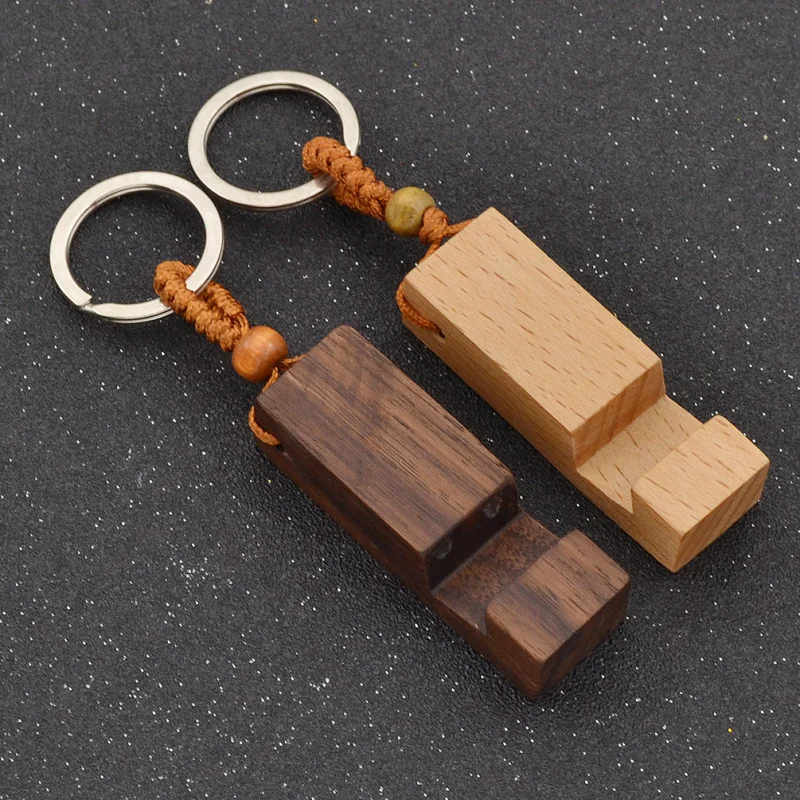 Wood Phone Seat Key Buckle Holder | Wood Key Chain Keyring Jewelry ...