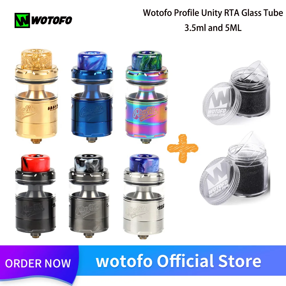 Original Wotofo Profile Unity RTA Atomizer 3.5ML 5ML Vape Tank ...