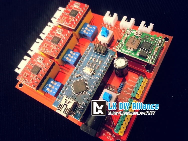 DIY Mini laser engraving machine 3 Axis cnc GRBL arduino Dashboard control board|machine paper ...