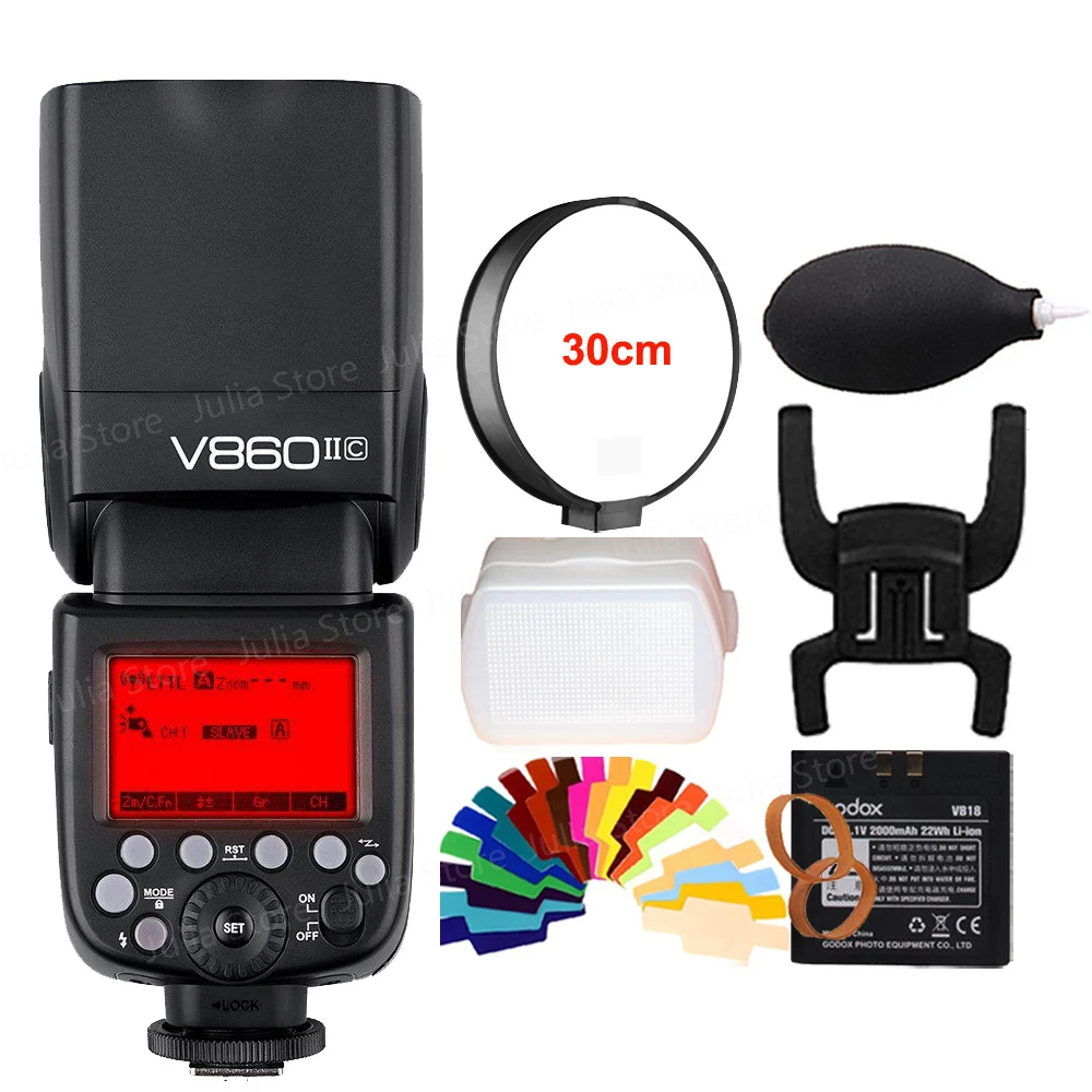 Aliexpress.com : Buy Godox V860II C V860IIC Speedlite Flash GN60 TTL ...
