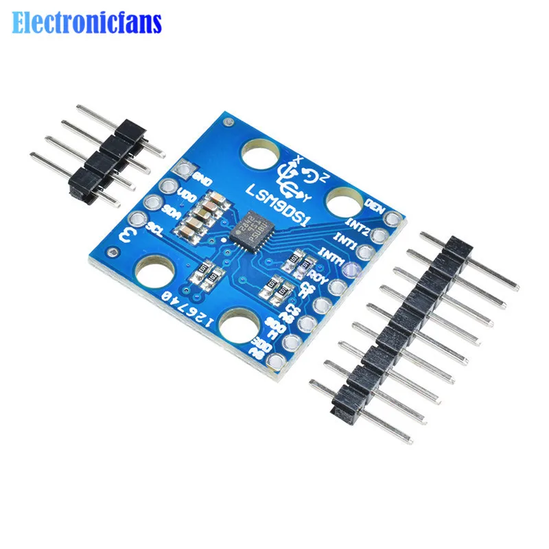 Electrical Equipment & Supplies Business & Industrial Lsm9Ds1 Sensor Module 9 Axis Sensor Module ...