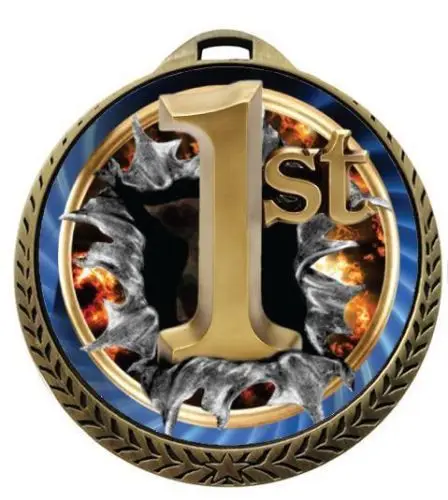 Sport Medals Custom Low Price Custom Paint Sport Medal Hot Sales Burst ...