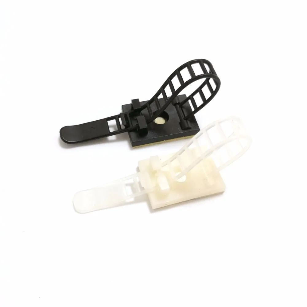 20pcs-Self-Adhesive-Nylon-Plastic-Cable-Tie-85mm-Zip-Ties-Adjustable ...