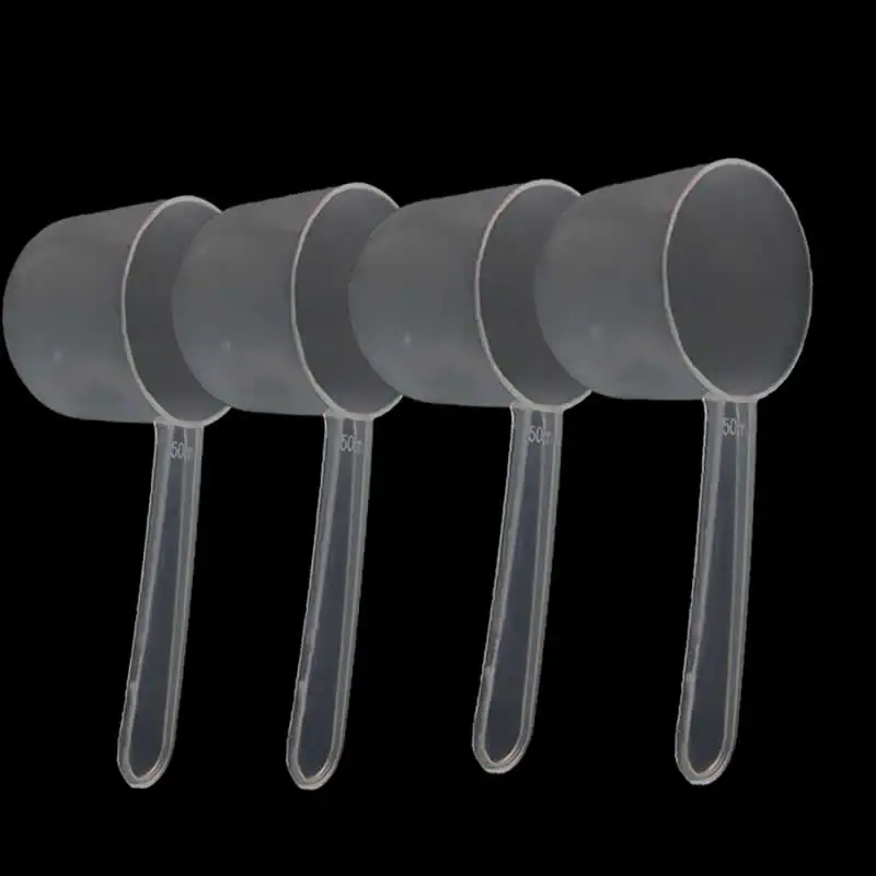 Hot Sale 50pcs 25 Gram Professional 50ML Spoons 25g Transparent Plastic ...