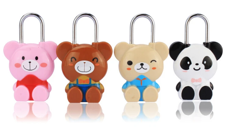 Cartoon Combination Lock Fashion Mini Cute Cartoon Travel Luggage ...