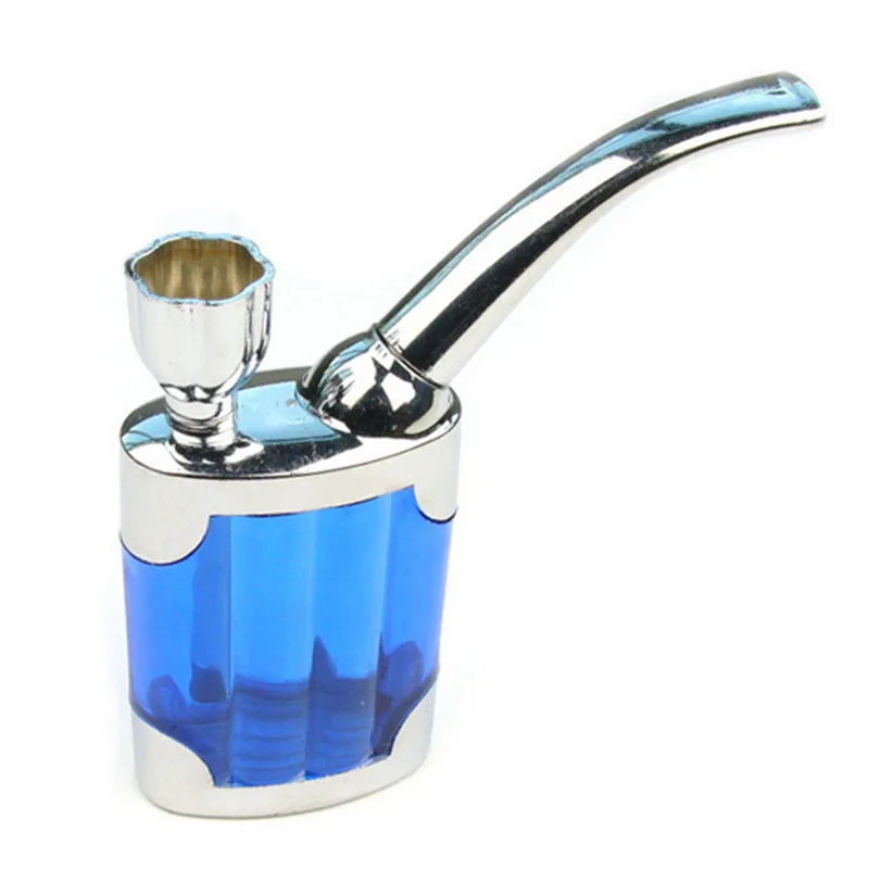 Dual Purpose Water Tobacco Filter Blue Hookah Smoking Pipe Smoke Pipes ...