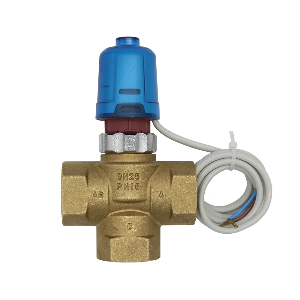 Actuador térmico eléctrico normalmente cerrado, 230V y 24V, radiador de calefacción por suelo ...