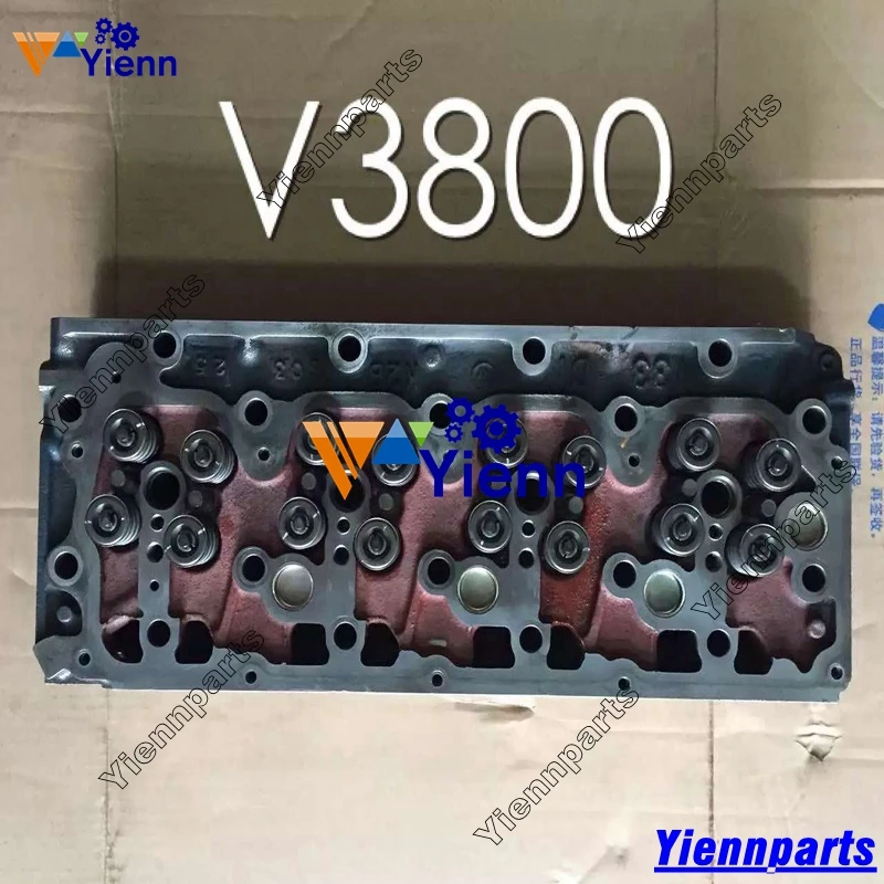 For Kubota V3800 Cylinder Head Assy 1c020-03022 For Bobcat Skid Steer ...